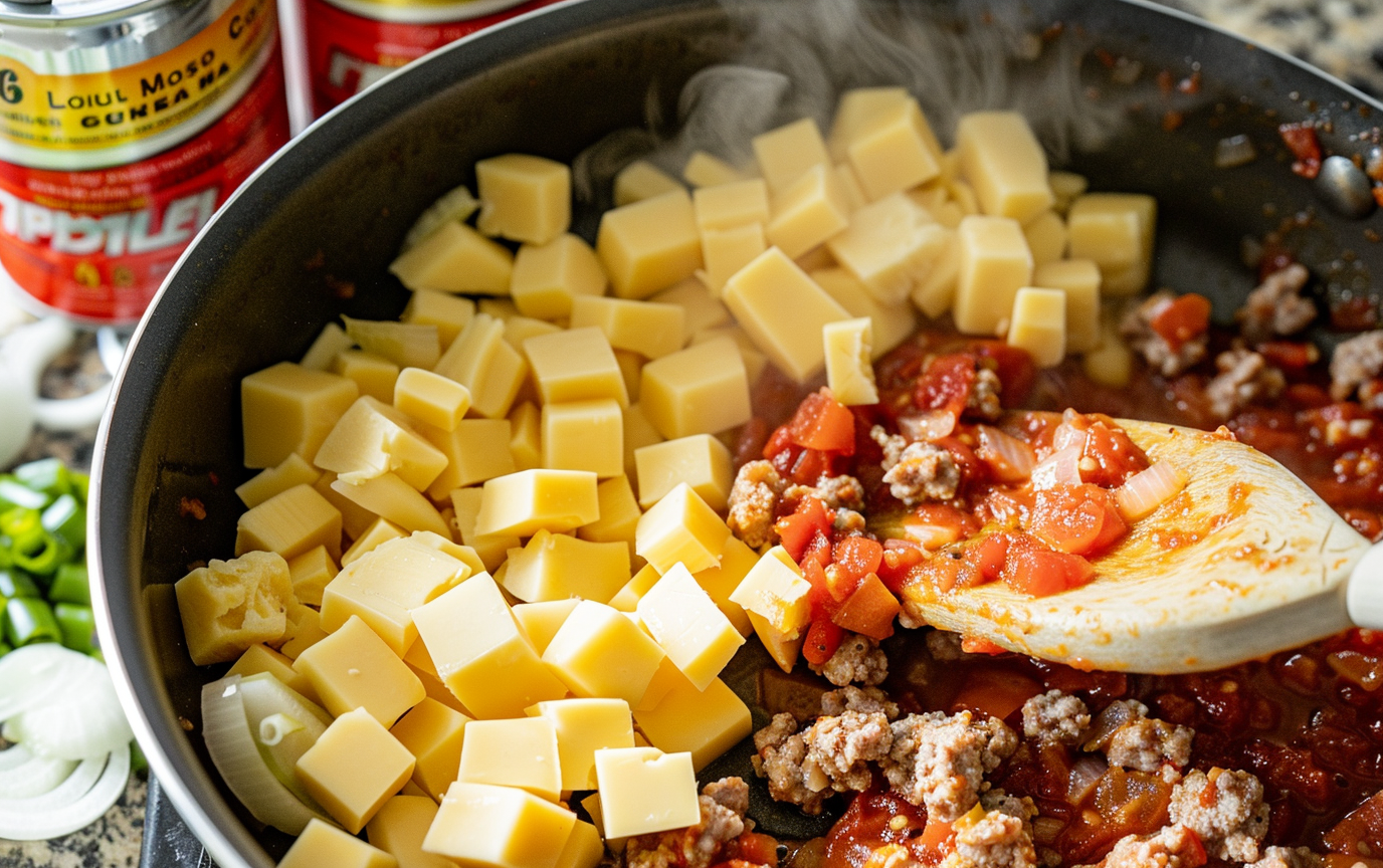 Delicious Spicy Cheese Dip - Hungry Ghost Food and Travel