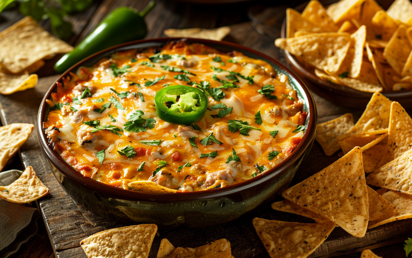 Delicious Spicy Cheese Dip - Hungry Ghost Food and Travel
