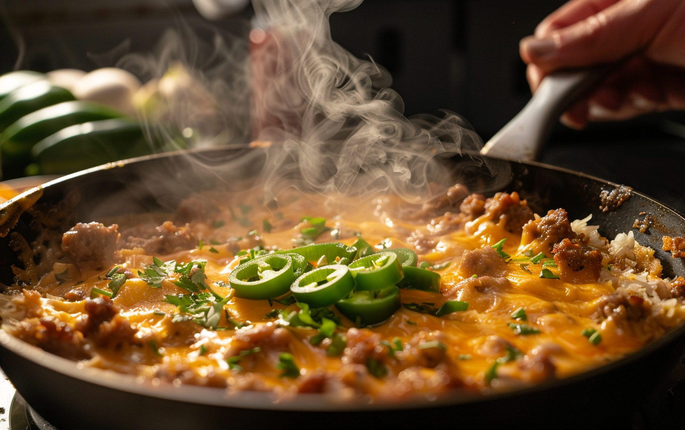 Delicious Spicy Cheese Dip - Hungry Ghost Food and Travel