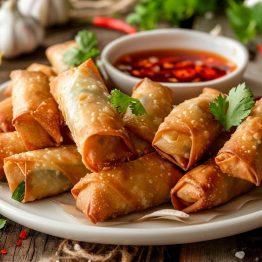 Poh Phia Tod Crispy Thai Spring Rolls - Hungry Ghost Food and Travel
