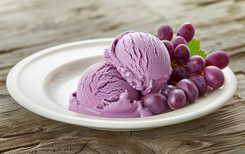 Classic Concord Grape Ice Cream - Inspired By Momofuku's Purple Drink ...