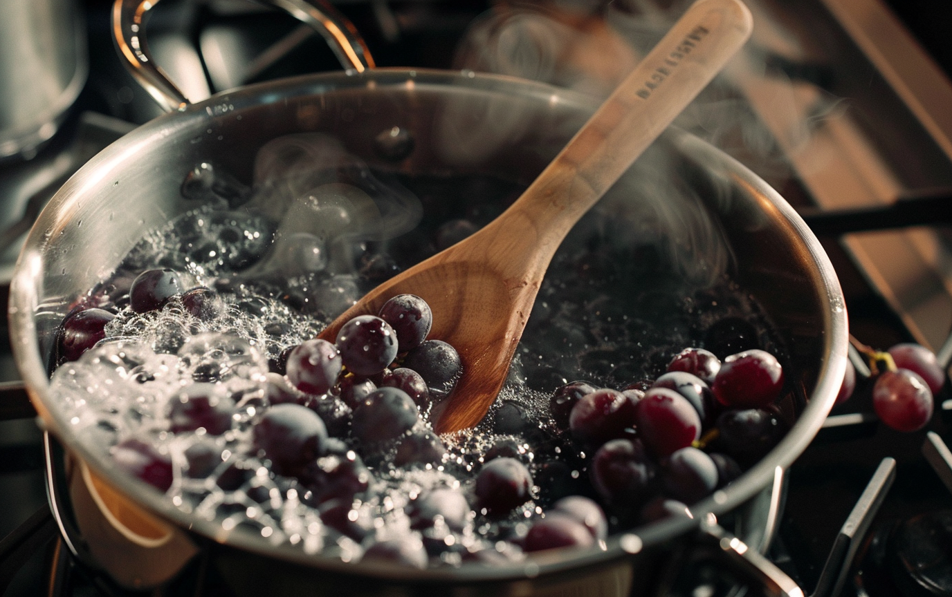 Classic Concord Grape Ice Cream - Inspired By Momofuku's Purple Drink ...