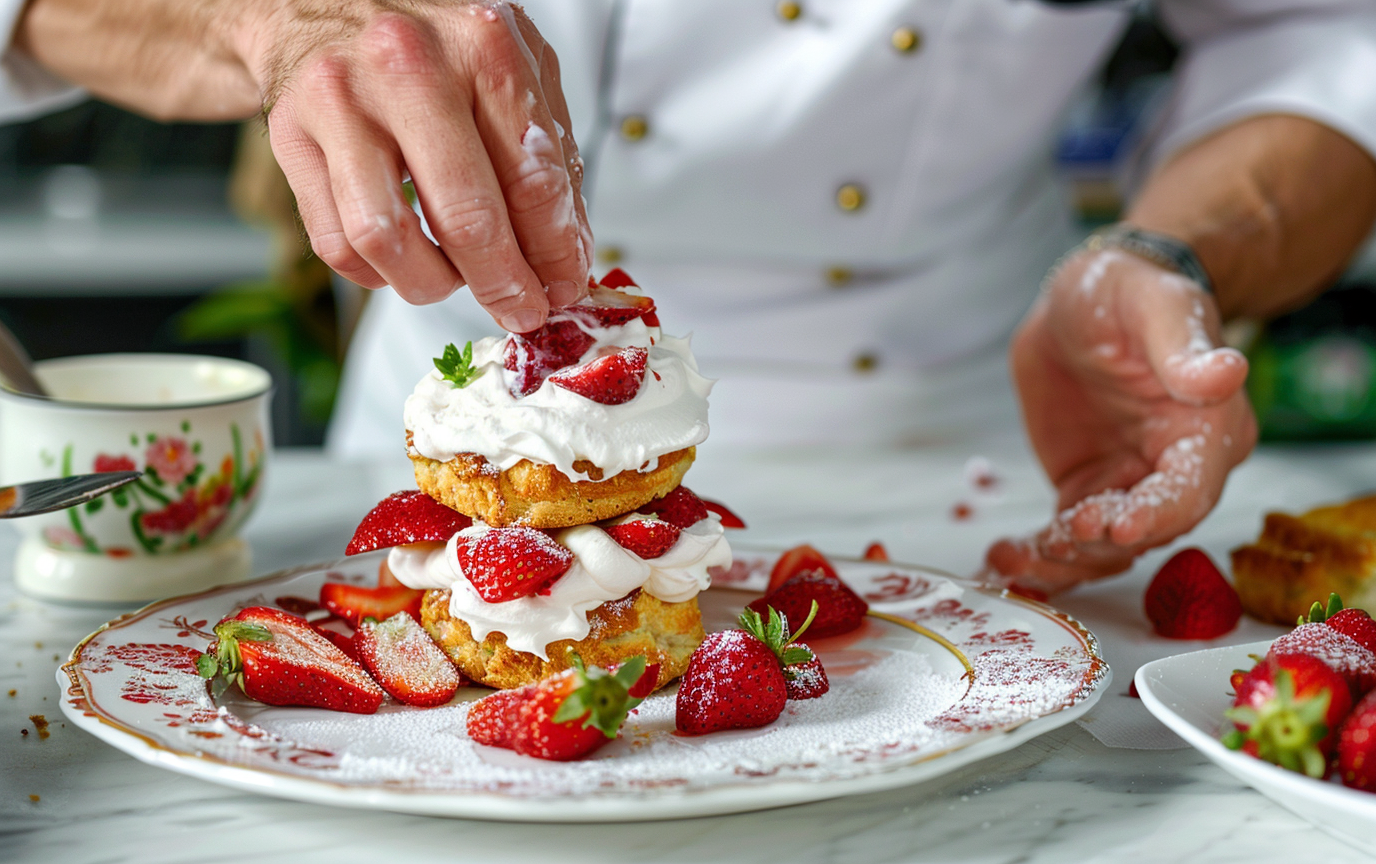 Classic Strawberry Shortcake - Hungry Ghost Food and Travel