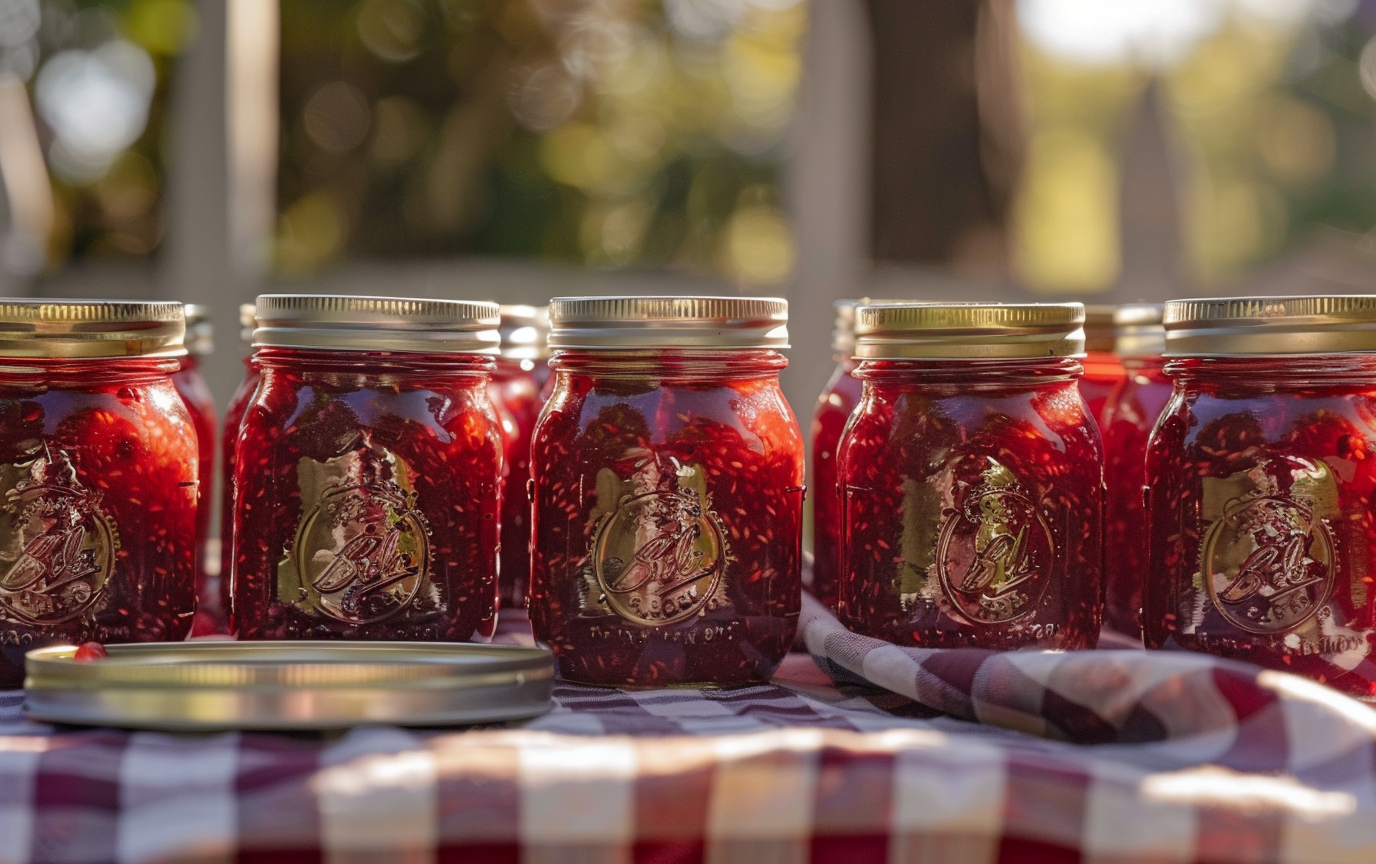 Rustic Wild Strawberry Preserve - Hungry Ghost Food and Travel