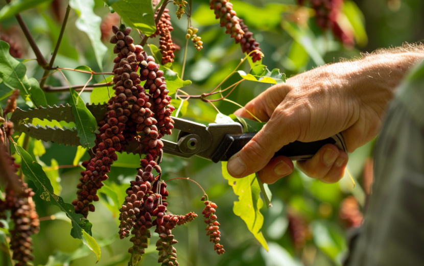 Exploring the Wild: Harvesting and Preparing Wild Sumac - Hungry Ghost ...